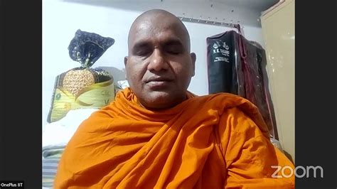 उपोसथ दिवस सकाळ सत्र भिक्खु ग्यानरक्षित थेरो ९८२३५८१००४ २८