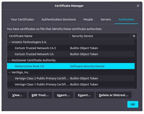 Install A Browser Certificate