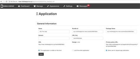 Bundle Id And Package Name Siberian Cms