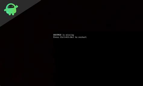 How To Fix Bootmgr Is Missing In Windows 10