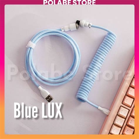 Dây cáp Custom bàn phím cơ Type C dây dù cao cấp trục kết nối GX custom cable đầu cắm USB