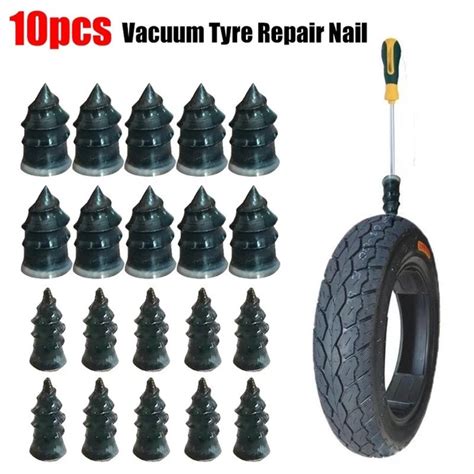 Набор для быстрого ремонта автомобильных шин Вакуумный гвоздь для ремонта шин 10 шт Br 10