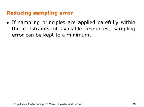 ppt types and sources of errors in statistical data powerpoint