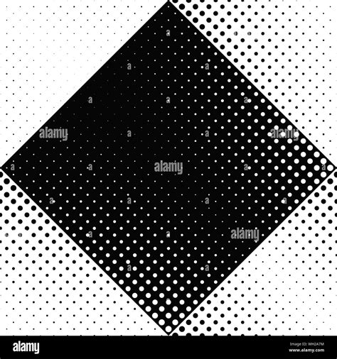 Geometrical Circle Pattern Background Design Abstract Black And White Vector Graphic Stock