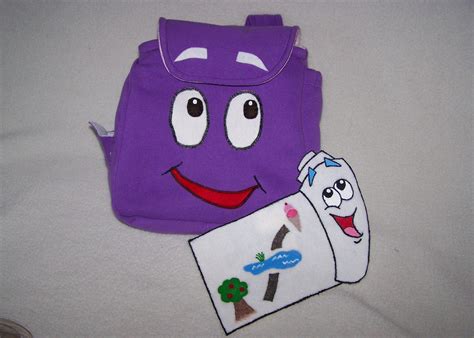 Dora Backpack And Map Dora Backpack Dora Creative