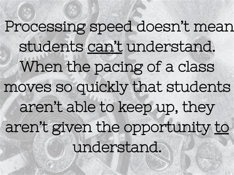 Processing Speed “mommy My Hand Wont Keep Up With My Brain” Slow