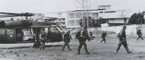 St 6 Panama 1989 American Soldiers 7th Infantry Division Panama