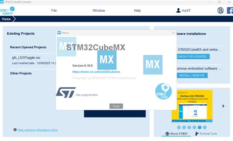 Solved Cubemx Version Error Stmicroelectronics Community
