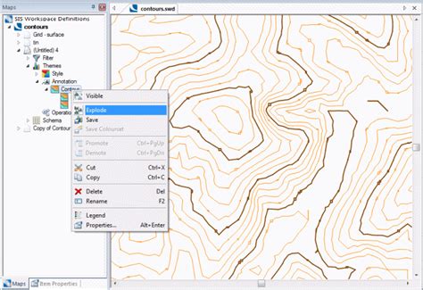 Creating Contour Lines On A TIN