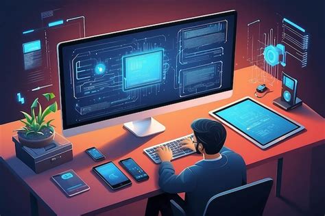 Application Programming Interface Concept Illustration Premium Ai