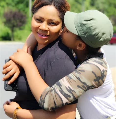 Nollywood Actress Regina Daniels Poses With Mother In Naked Wonder