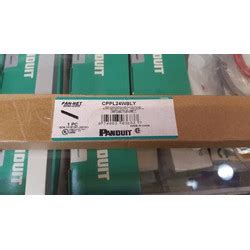 Jual Patch Panel Panduit 24 Port CPPL24WBLY Modular Cat 6 CJ688TPBU Set Jakarta Pusat