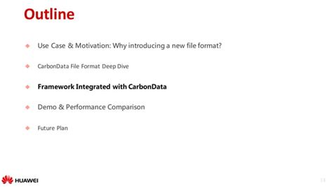 Apache Carbondatanew High Performance Data Format For Faster Data
