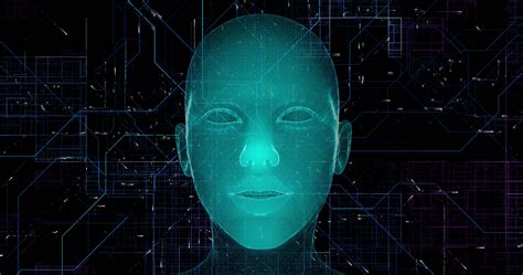 Ai Face Artificial Intelligence Network Ai Line Circuit Technology Data