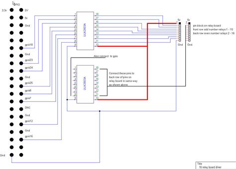 Connecting Raspberry 3 To 16 Relay Board Raspberry Pi Forums