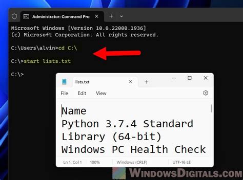 How To Open A File Or Folder In Windows 11 Terminal Cmd