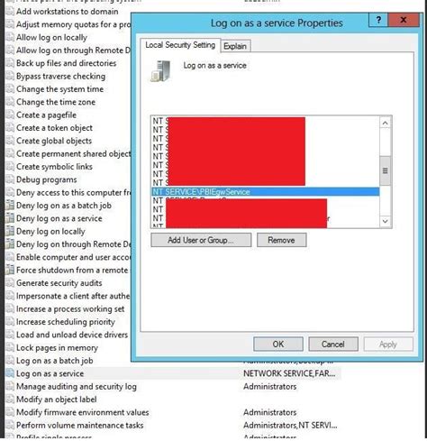 Error 1069 On Premises Data Gateway Service Wont Microsoft