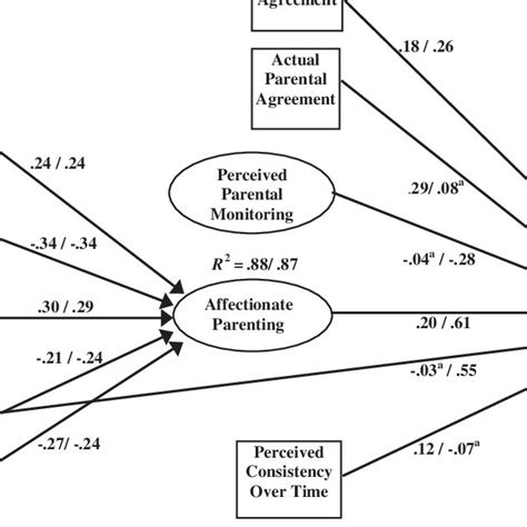 Path Analytic Model From Structural Equation Modeling Effects Of
