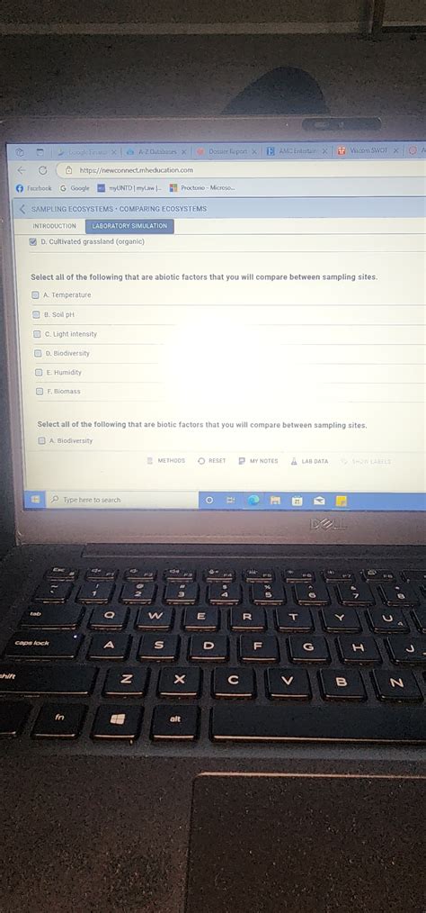 Solved Select All Of The Following That Are Abiotic Factors