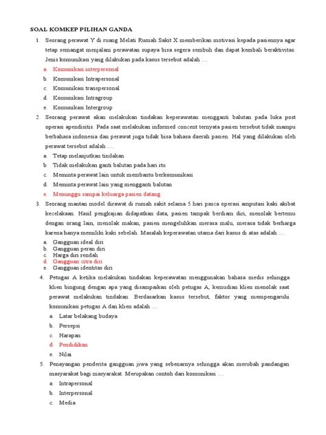 Soal Try Out 1 Dasar Program Keahlian Pdf