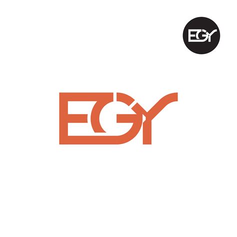 Letter Egy Monogram Logo Design 35584753 Vector Art At Vecteezy