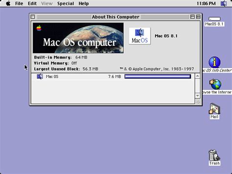 WinWorld Mac OS 8 8 1