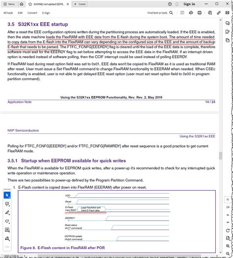 Solved S32k118 Emulated Eeprom Initalization Time Nxp Community