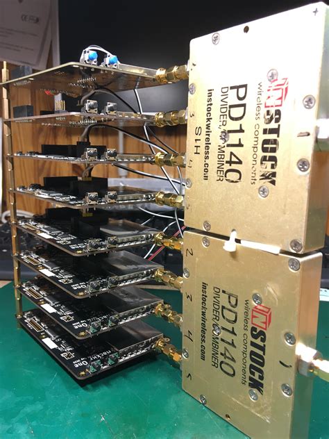 Some Radio Experiments Rx Signal Combined With Sig Gen Thru Coax So