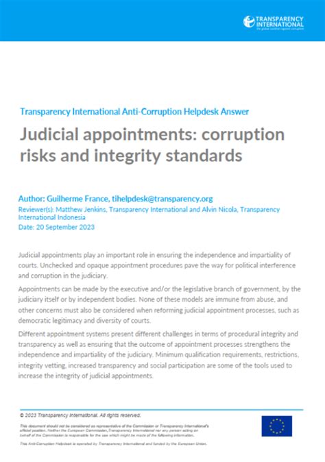 Transparency International Knowledge Hub Knowledge Hub