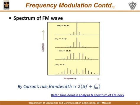 Basic Electronics Ppt Frequency Modulation Pdf
