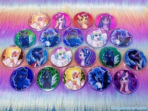 TomoCraft » Blog Archive » Голографические значки My Little Pony