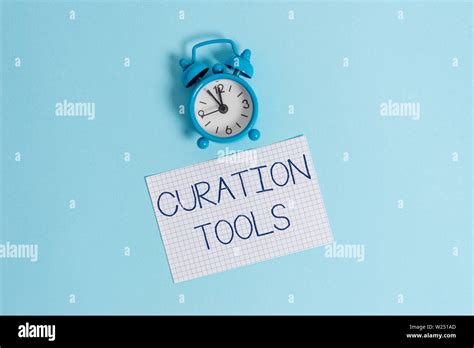 Word Writing Text Curation Tools Business Photo Showcasing Software