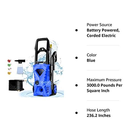 Wholesun Electric Pressure Washer 1950psi Powerful Motor Power Washer