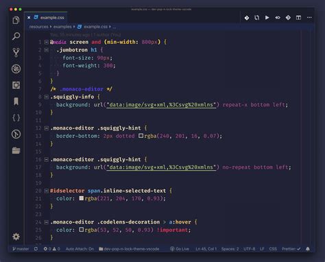 GitHub JUSTIVE Pop N Lock Theme Vscode Perfectly Balanced VS Code Theme With Vivid Colours