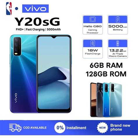 Jual HP Vivo Y S G Ram GB Inch Hp Smartphone Baru Original Shopee Indonesia