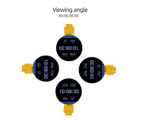 Inch TFT LCD Display X HD IPS LCD Screen For Smart Watch Knob Controller YOURITECH
