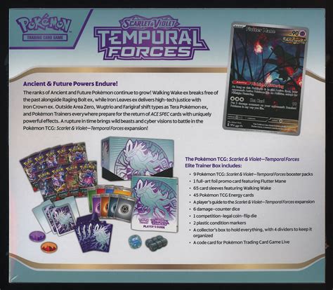 Pokemon Scarlet And Violet Temporal Forces Elite Trainer Box Flutter Mane Pristine Auction Pokemon Scarlet And Violet Temporal Forces Elite Trainer Box Flutter Mane Pristine Auction