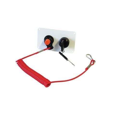 Kill Switch Panel And Ignition White