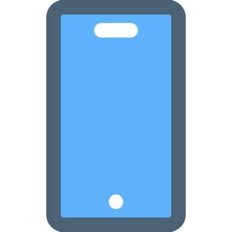 Smartphone Generic Blue Icon