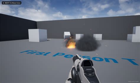 Ue4 在fps中播放粒子效果ue4粒子怎么无限循环 Csdn博客