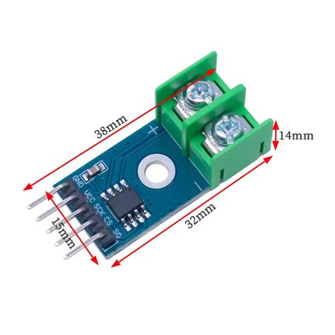 Max6675 Module K Type Thermocouple Sensor Measure 1024°c Temperature