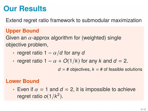 Regret Minimization In Multi Objective Submodular Function Maximization