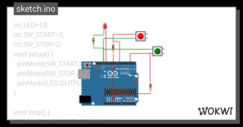 Sw Out Led Copy Wokwi Esp32 Stm32 Arduino Simulator