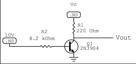 Circuit Of Experimental Setup For The Bjt 2n3904 Download Scientific Diagram