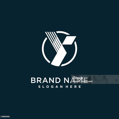 회사 또는 사람에 대한 이니셜 Y가 있는 문자 로고 멋진 현대 개념 프리미엄 벡터 파트 3 0명에 대한 스톡 벡터 아트 및 기타 이미지 Istock