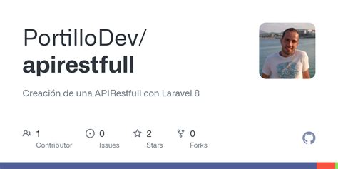 Github Portillodevapirestfull Creación De Una Apirestfull Con Laravel 8