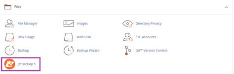 jetbackup restoring a full account backup krystal hosting knowledge