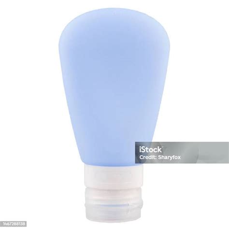 흰색으로 분리 된 화장품 용 플라스틱 포장 힌지 뚜껑이있는 접는 화장품 용기 손 관리 제품의 현대 세트 건강관리와 의술에 대한 스톡 사진 및 기타 이미지 Istock