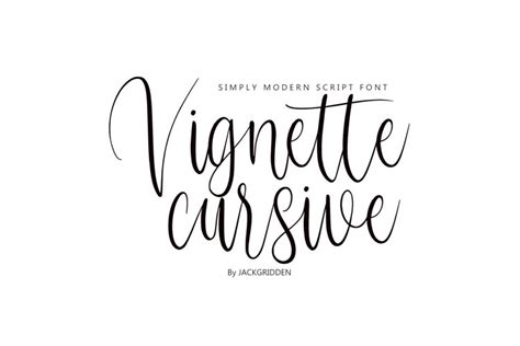 Pretty Cursive Font Alphabet