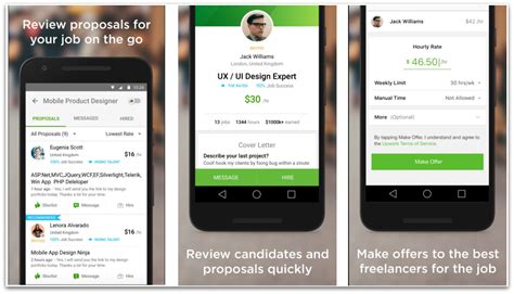 upwork android app update helps you hire freelancers on the go upwork blog